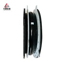 China Single Sphere Flexible Rubber Joint 1-12 Inch Oil Resistant Vibration Dampener for Piping Systems for sale