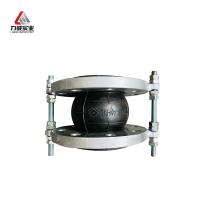 China Axial Transverse Single Sphere Flexible Rubber Joint Flange Connection Custom Bolts And Nuts for sale