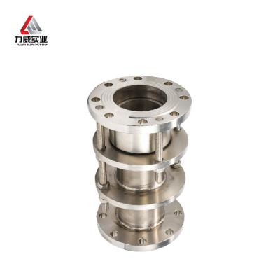 China SS304 Steel Joint Sleeve for Pipe Connection DN65-DN3200 Range with 0.6-1.0Mpa Pressure Rating for sale