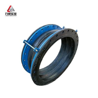 China Double Sphere Flexible Rubber Joint DN15-DN4000 Axial Lateral Angular Movement for sale
