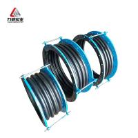 China Black Non-Metal Rubber Expansion Joints 3 Inch Size with Corrosion Resistance for Industrial Piping Systems for sale