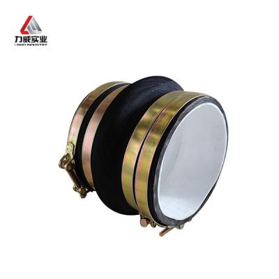 China SS316 Clamp Type Rubber Joint - 40 Bars Pressure Rating with 25mm Axis Displacement for Pipeline Systems for sale