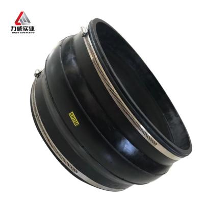 China DN25-DN1200 Clamp Type Rubber Joint TYPE1 with ±7.5° Deflexion Displacement for Industrial Piping Systems for sale