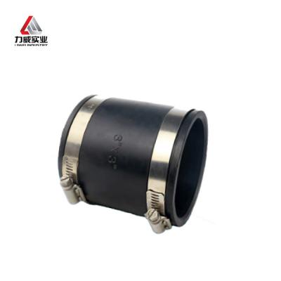 China ISO9001 Certified Clamp Type Rubber Joint for Pipeline Connection - DN32 to DN400 Size Range with ±7.5° to ±12° Deflection for sale