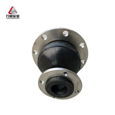 China Neoprene Bellows Pipe Rubber Expansion Joint DN150 PN16 with -15°C to +80°C Temperature Range and Corrosion Resistance for sale
