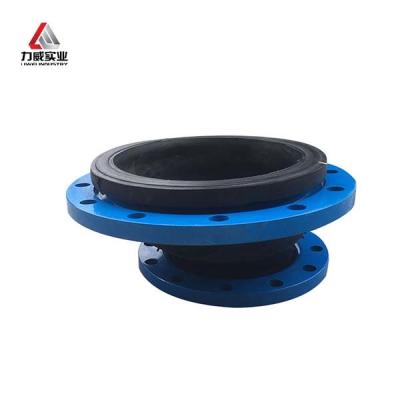China Eccentric Reducing Rubber Joint DN200 with Flange Connection for Industrial Piping Systems for sale