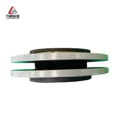 China 100mm Single Sphere Flexible Rubber Joint DIN/ANSI/JIS Flange for Vibration Damping and Noise Reduction for sale