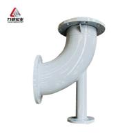 China Flexible Rubber Lined Steel Pipe with Flange Carbon Steel Coated DN25-DN2000 Customizable for sale