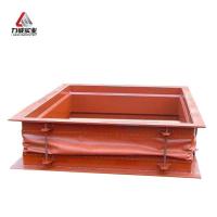 China Rectangular Non-Metal Fabric Compensator 700×500mm to 2000×1000mm Flange Connection Thermal Expansion Joint for sale