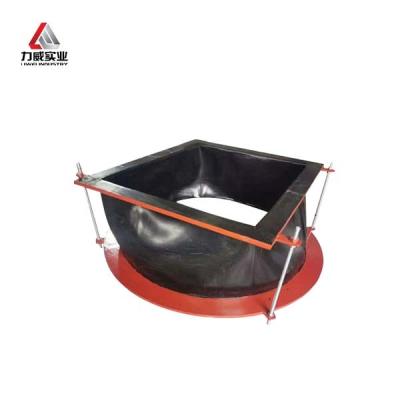 China Non-Metallic Rubber Compensator -70℃ to 350℃ Temperature Range with 812mm to 4220mm Duct Sizes for sale