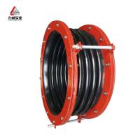 China DN350 Non-Metal Rubber Compensator with 812mm Duct Diameter for Axial Lateral Angular Movement for sale