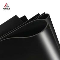 China 3mm Black Rubber Sheet Roll with -40°C to 150°C Temperature Range and Excellent Oil/Abrasion Resistance for sale