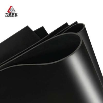 China 3mm Black Rubber Sheet Roll with -40°C to 150°C Temperature Range and Excellent Oil/Abrasion Resistance for sale