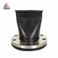 China EPDM Rubber Flanged Duckbill Check Valve 50-1200mm Carbon Steel for Water Treatment Systems for sale
