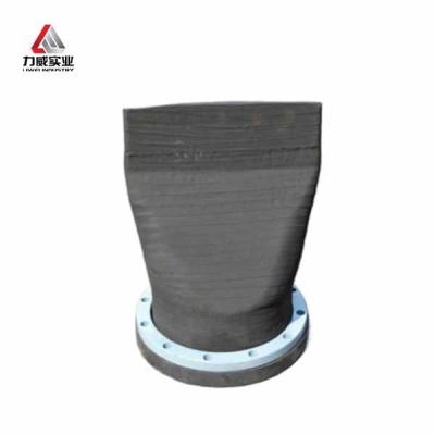 China Rubber Flanged Duckbill Check Valve DN50-DN3000 Range with Neoprene Construction for Industrial Applications for sale