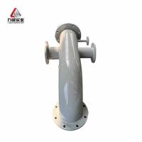 China Rubber Lined Tee Pipe DN25-DN2000 Corrosion Resistant Steel Composite for Slurry Transport for sale