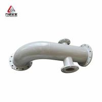 China Rubber Lined Tee Pipe DN25-DN2000 Corrosion Resistant Steel Composite for Slurry Transport for sale