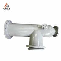 China Extended Service Life Rubber Lined Tee Pipe With Excellent Corrosion Resistance for sale