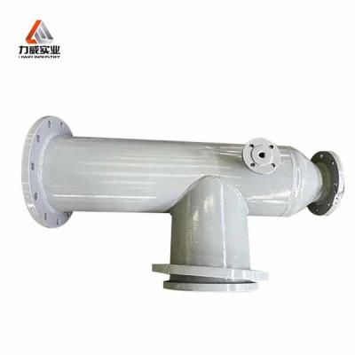 China Extended Service Life Rubber Lined Tee Pipe With Excellent Corrosion Resistance for sale