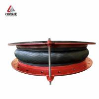 China Non-Metal Rubber Compensator for Duct Systems - 800mm to 4200mm Size Range with M22/M30 Bolt Options for sale