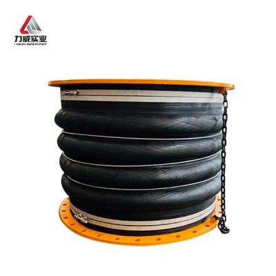 China Four Sphere Flexible Rubber Joint DN15-DN4000 with ±12° Deflection and -30°C to 150°C Temperature Range for sale