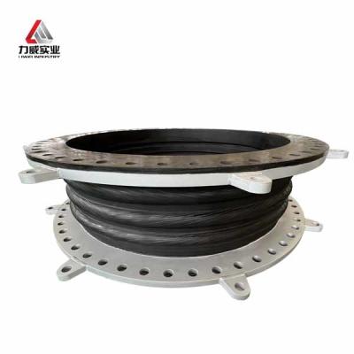 China Three-Ball Flexible Rubber Expansion Joint 300-1000mm DN Range with 450-550mm Length for Industrial Piping Systems for sale
