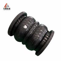 China Carbon Steel Double Sphere Flexible Rubber Joint PN6-PN40 Corrosion Resistant Flange Connection for sale