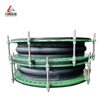China Single Sphere Flexible Rubber Joint DN25-DN4000 Excellent Corrosion Resistance 1.5 Times Working Pressure Test for sale