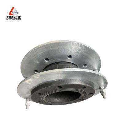 China Custom Anticorrosive Wear-Resistant Hot-Dip Galvanized Flange Single Ball Flexible Rubber Joint DN25-DN4000 for sale