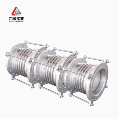 China Metal Ripple Compensator DN32-DN3000 316 Stainless Steel Flange Expansion Joint for sale
