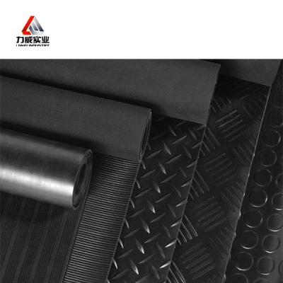 China Customizable Conductive Rubber Sheet NBR SBR EPDM Silicone FKM Length 1-50m Elongation 200-450% for sale
