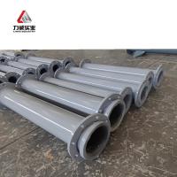 China Rubber Lined Steel Pipe with Excellent Abrasion Resistance Up to 300 Psi for Chemical Mining Water Treatment for sale