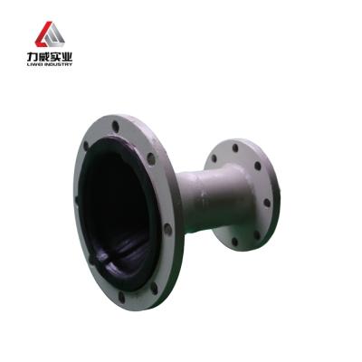 China DIN Standard Rubber Lined Pipe Carbon Steel 300 Psi for Mining Abrasion Resistance for sale