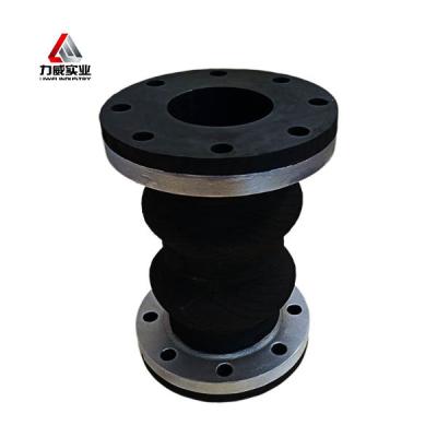 China Custom-designed High-Performance Double-Ball Flexible Rubber Joint with Flange Connection EPDM for sale