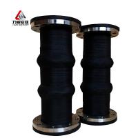 China Double Sphere Flexible Rubber Joint DN25-DN300 Flange Connection Vibration Absorption for sale