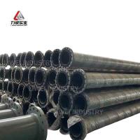 China Rubber Lined Pipe DN25-DN1200 Flanged Ends 150 Psi Abrasion Resistant Industrial for sale