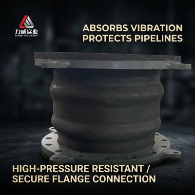 China Hand-wound Double Sphere Flexible Rubber Joint Suitable For Air Application Medium Durable for sale