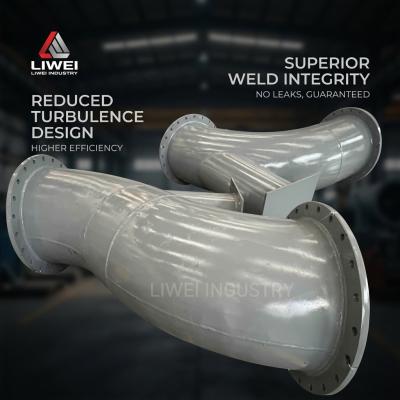 China Carbon Steel Rubber Lined Pipe for Oil Gas Sewage Transport -50°C to 150°C Custom Length for sale