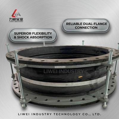 China Excellent Corrosionresistance Double Sphere Flexible Rubber Joint with Axial Movementcapability for sale