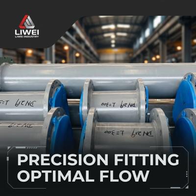 China Seamless Welded Steel Rubber Lined Pipe Flanged Connection Oil Gas Sewage Transport for sale