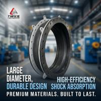 China Single Sphere Flexible Rubber Joint 6-40 Bar Pressure Rating Hand Winding Technology for sale