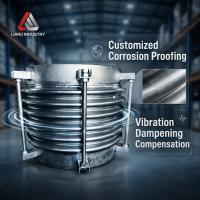 China Stainless Steel Metal Ripple Compensator PN10-PN40 2.5kg for Pipeline Vibration Absorption for sale