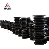 China Single Sphere Flexible Rubber Joint Flanged Ends DN25 to DN3400 for Pipeline Vibration Damping for sale