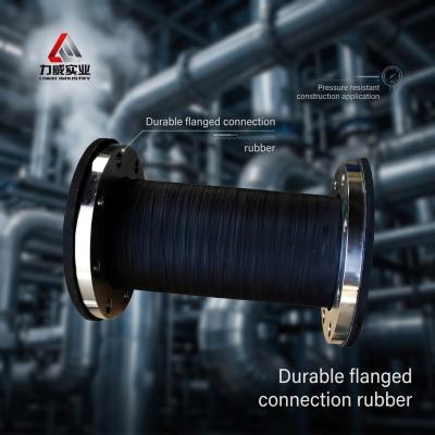 China Single Sphere Flexible Rubber Joint Flanged PN6-PN40 EPDM NBR Customizable for sale