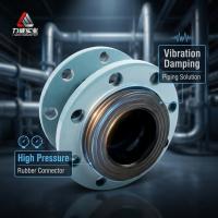 China Single Sphere Flexible Rubber Joint DN25-DN4000 Threaded Connection 6-40 Bar Working Pressure for sale