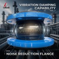 China Single Sphere Flexible Rubber Joint for Pipe Corrosion Prevention - DN32 to DN3000 Sizes with ±7.5° Deflection for sale