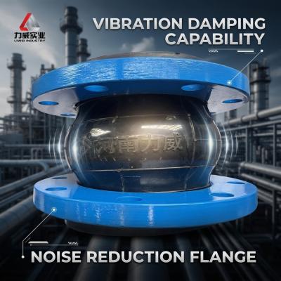 China Single Sphere Flexible Rubber Joint for Pipe Corrosion Prevention - DN32 to DN3000 Sizes with ±7.5° Deflection for sale