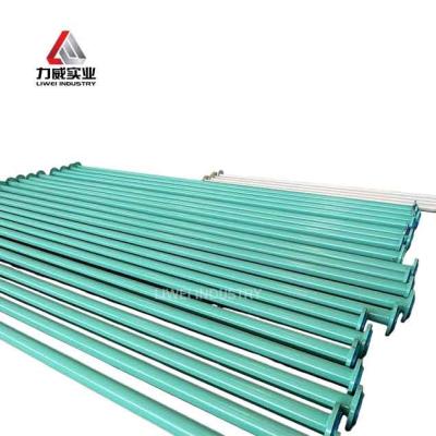 China Rubber Lined Pipe Flanged Connection 300 Psi Corrosion Resistant Seamless Steel for sale