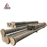 China Rubber Lined Steel Pipe 2-16mm Wall Thickness Anti-Corrosion Flanged Welded Threaded Connection for sale