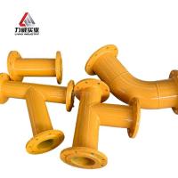 China Customizable Pipe Length Rubber Lined Pipe Designed With 3-8mm Lining Thickness Providing Excellent Corrosion Resistance for sale